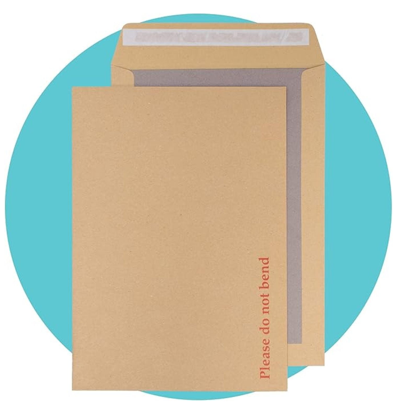 50 x A4 C4 Manilla Hard Board Back Envelopes (324x229mm) - Cardboard ...