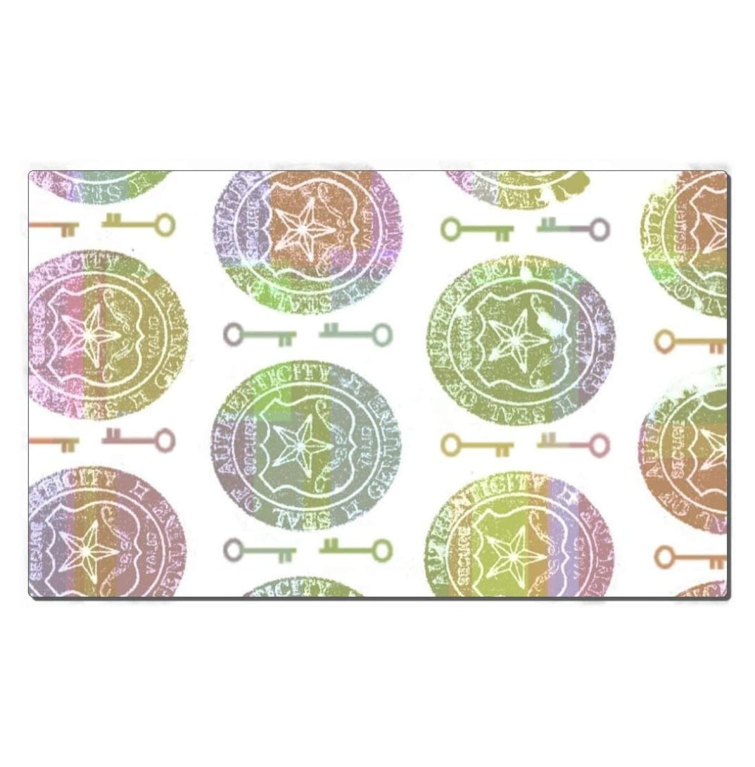 50 x Shield and Key ID Card Hologram Overlay with UV Eagle | IDOV_517E ...