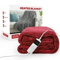 "Unikome 50""x60"" Heated Electric Blanket, Fast Heating, 10 Heat ...