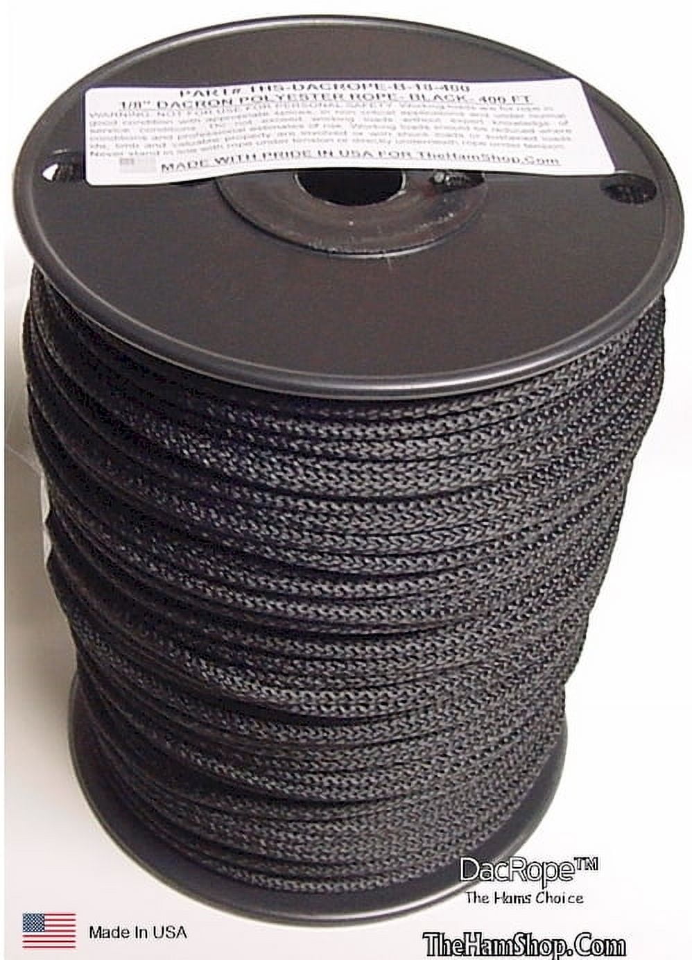 500' - 1/8" Ham Radio Antenna Support Rope - First Quality Polester ...