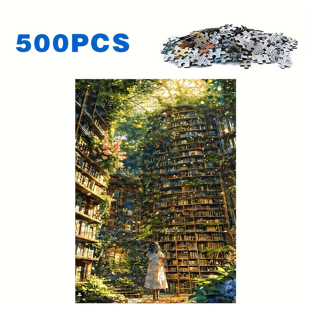 500/1000 Piece Adult Puzzle, High Quality, Stress Relief Fun Family ...