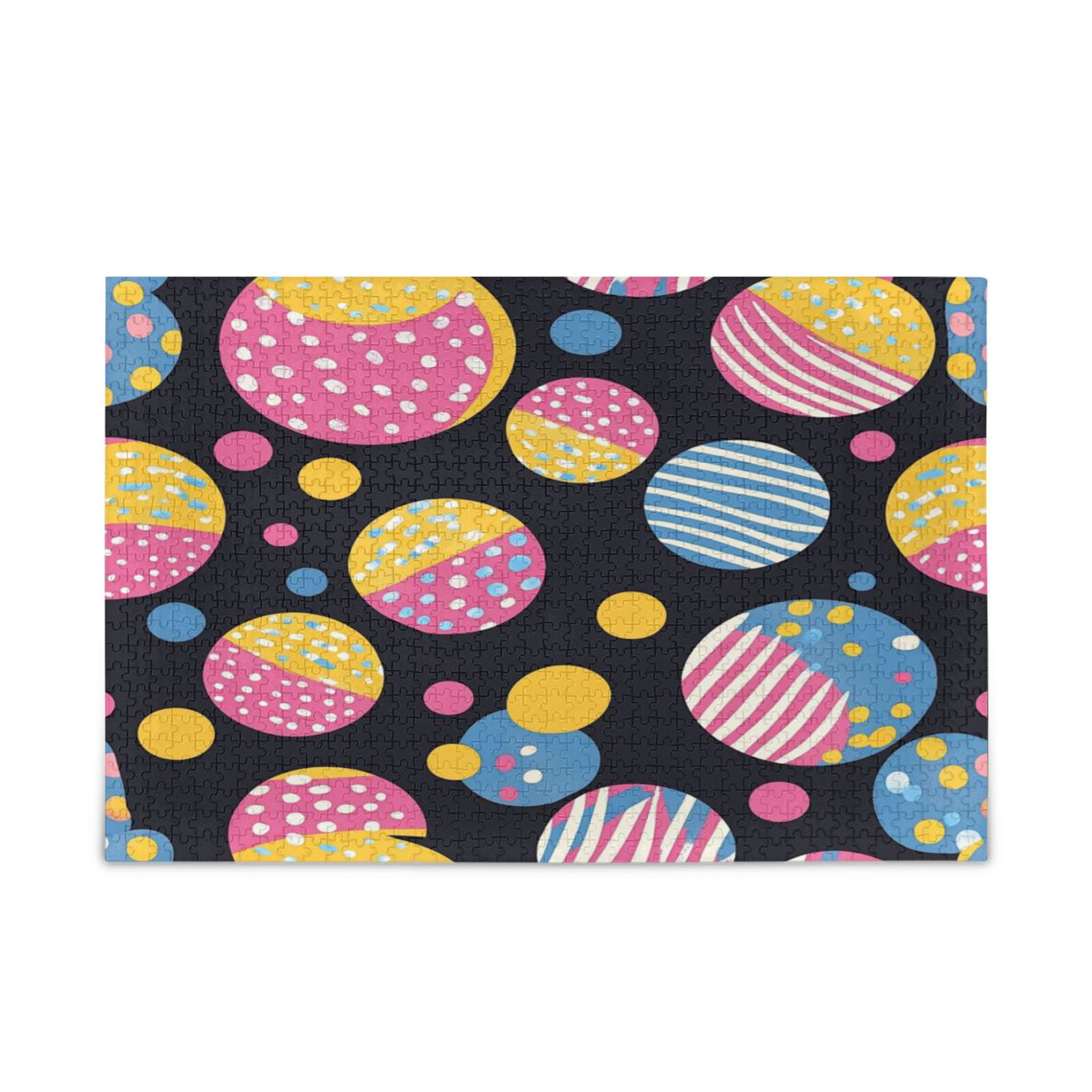 [500/1000 Piece Puzzle] Wooden Composite Jigsaw Puzzle Set with Storage ...