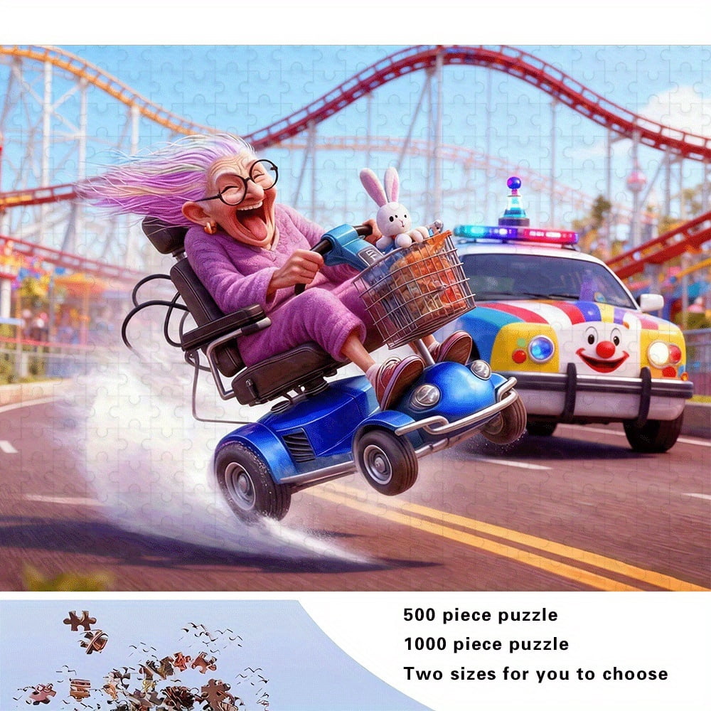 500/1000pcs for adults Jigsaw Puzzle - Challenging Large-Scale Brain ...