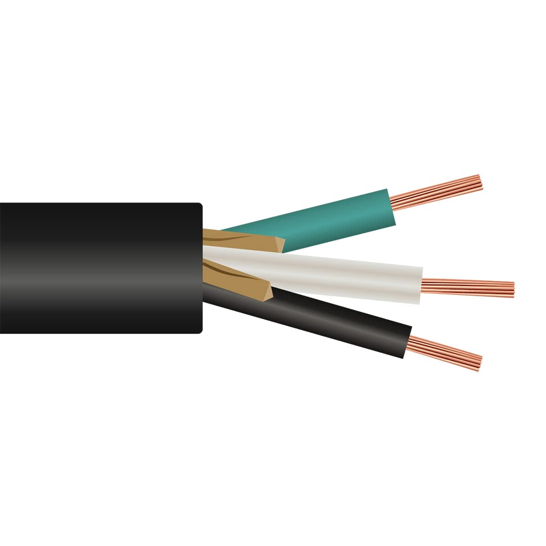 500' 2/3 SOOW Portable Power Cord Flexible Wire 600V USA - Walmart ...