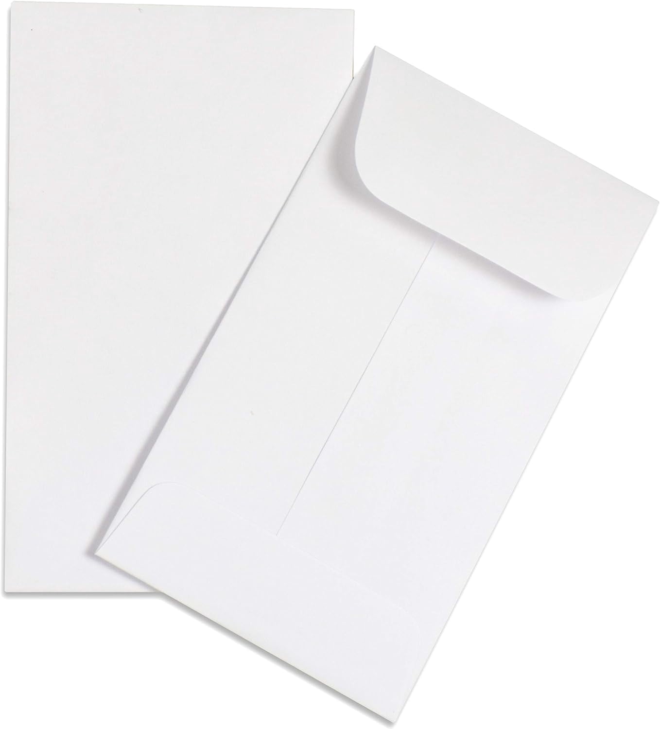 500 #3 Paper Coin Envelopes - Blank Small for Coins, Receipts, Stamps ...