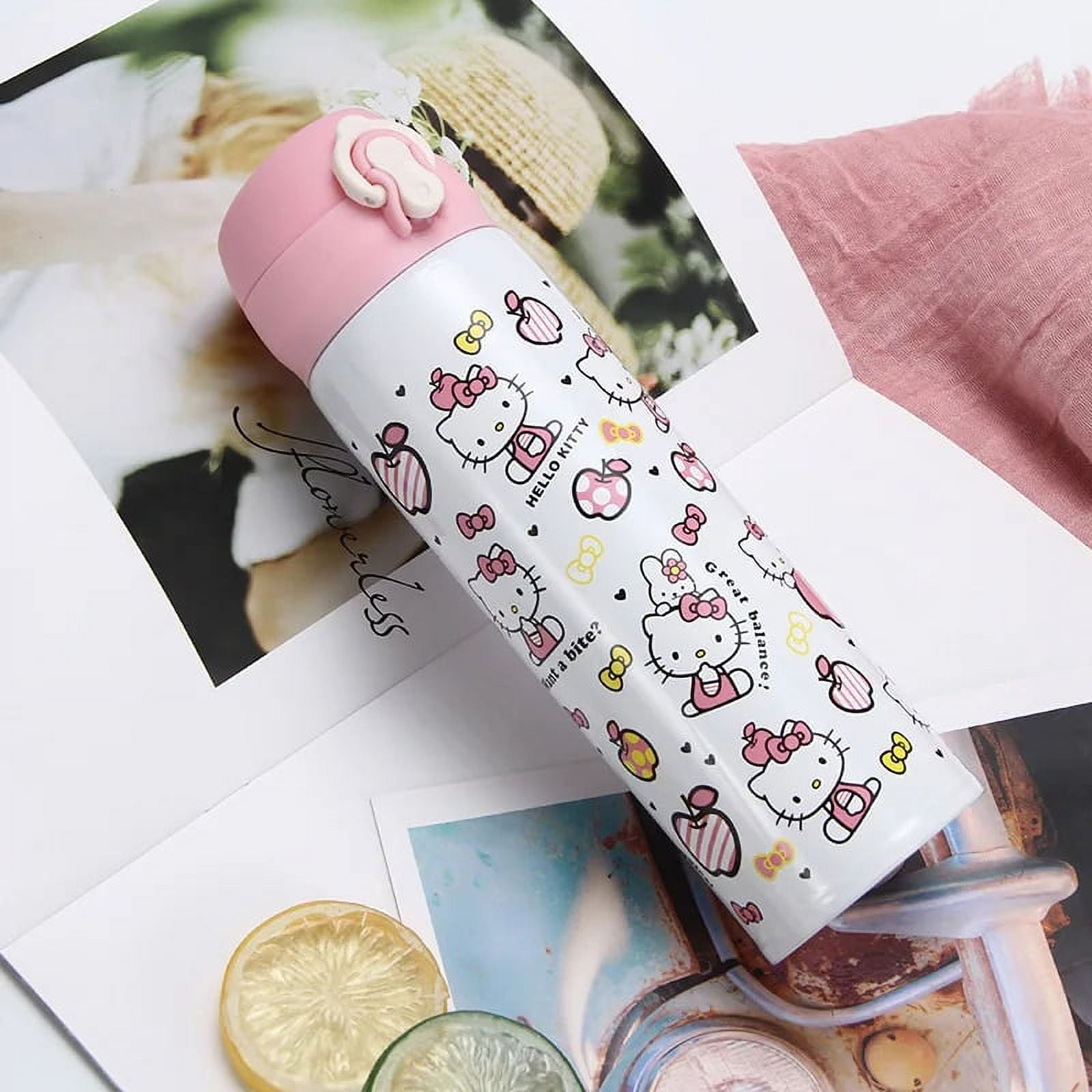 500/350ML Hello Kitty Thermos Mug for Winter Stainless Steel Thermal ...