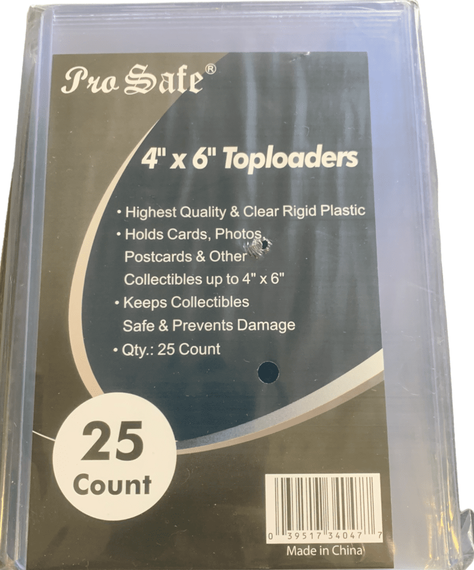 500 4x6 Ultra Premium Pro SAFE Hard Rigid Top loaders Photo Topload ...