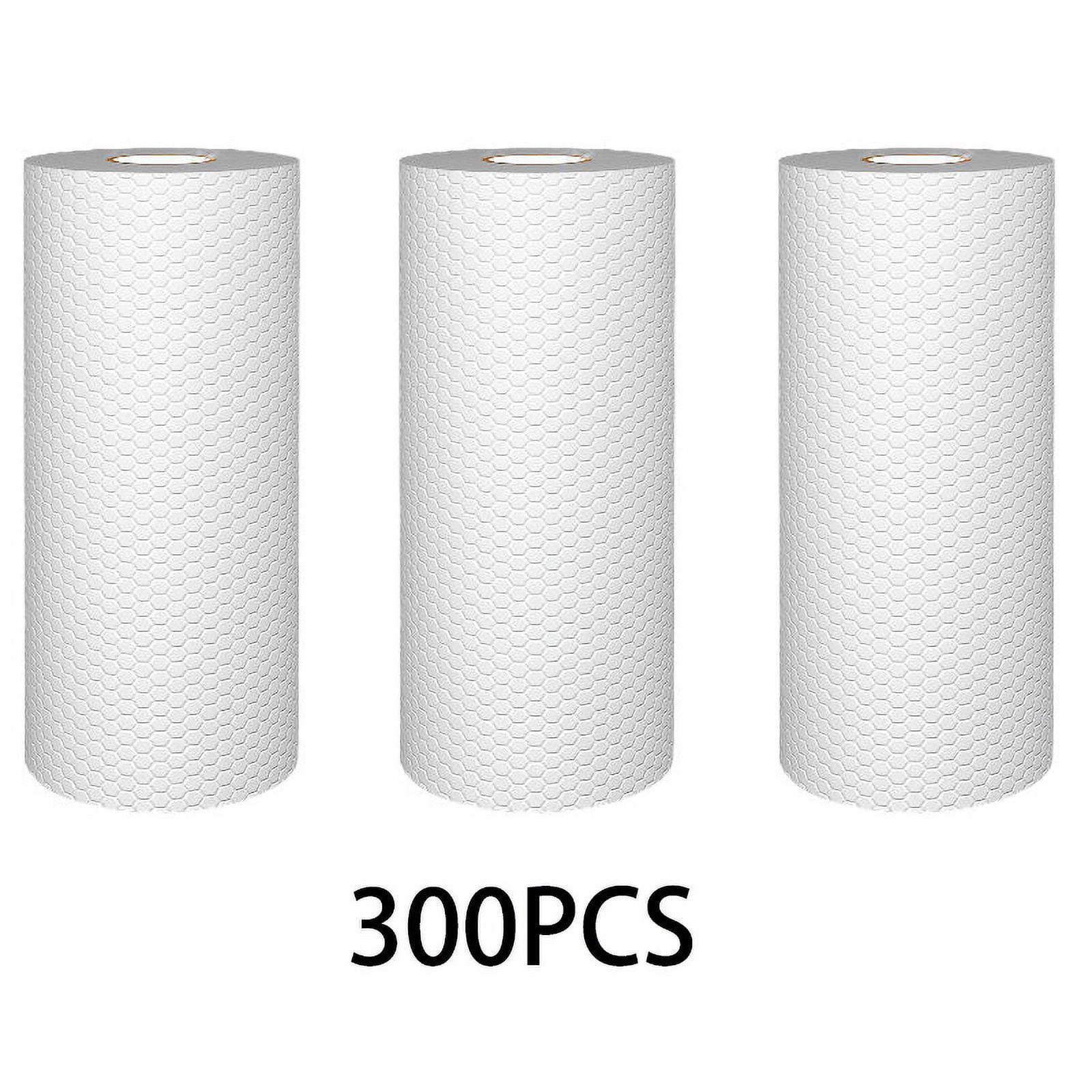 500/50pcs Kitchen Disposable Rags Reusable Non-Woven Cleaning Cloths ...