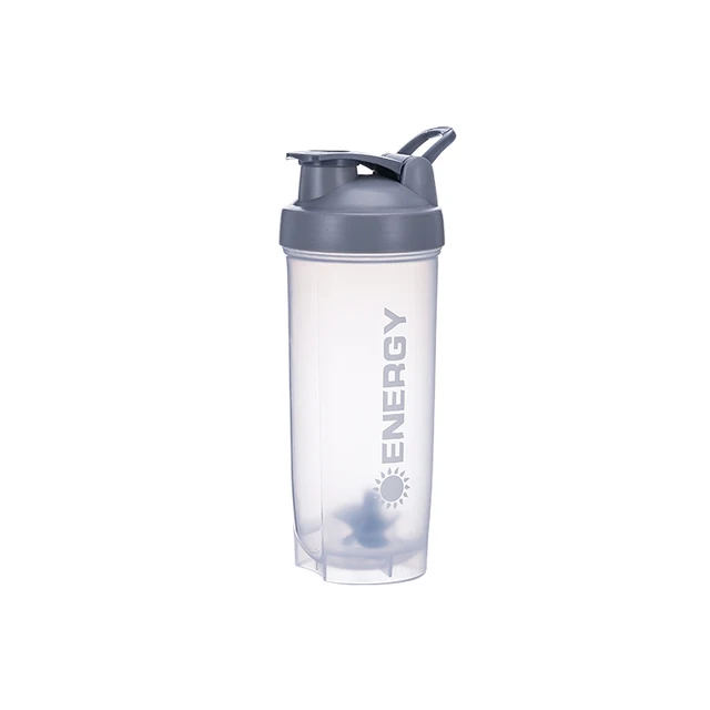500/700MLSports Water Bottle Protein Shaker Outdoor Travel Portable ...