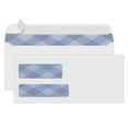 500#9 Double Window Security Envelopes, PANDRI NO.9 Self Seal White ...