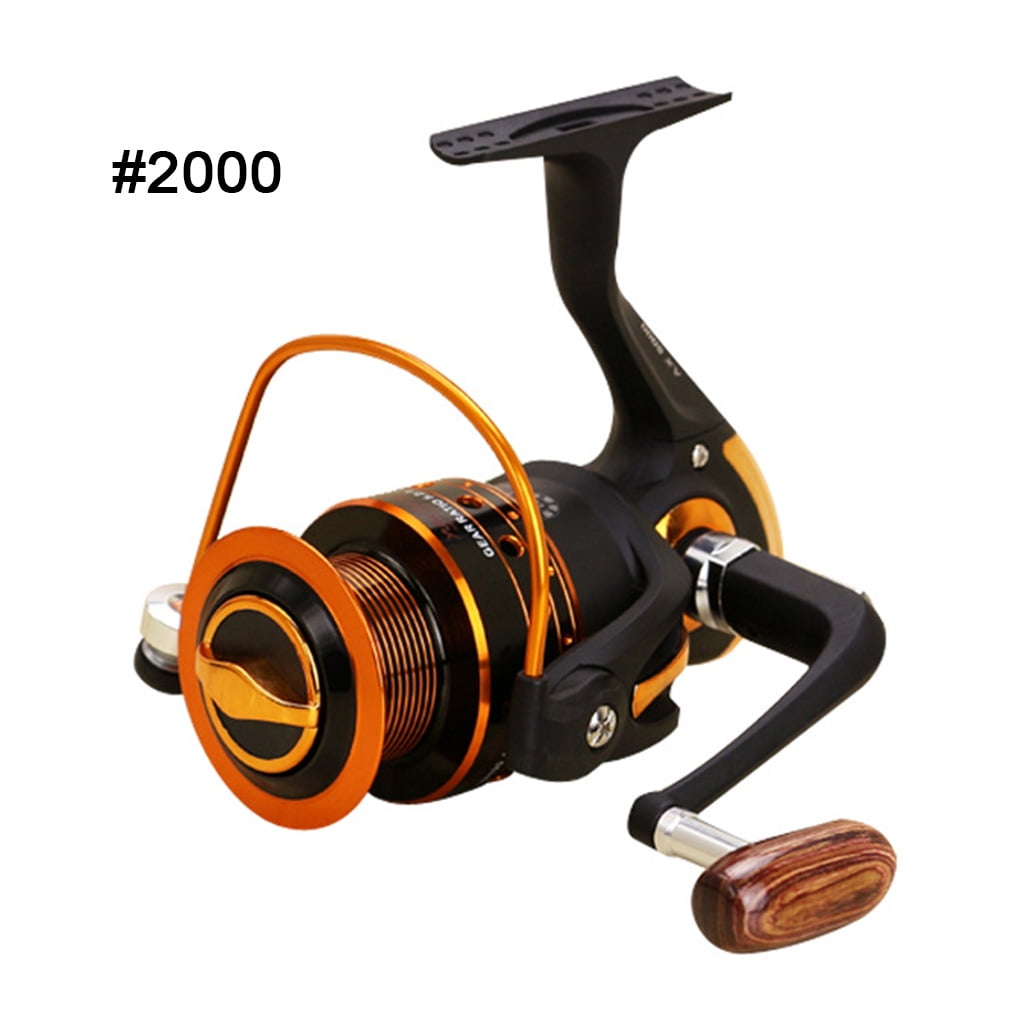 500-9000 Series Fishing Reel AX Metal Rocker Spinning Wheel Fishing ...