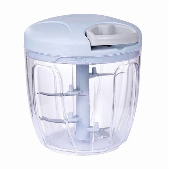 500/900ML Hand Chopper Manual Rope Food Processor Silcer Shredder Salad ...