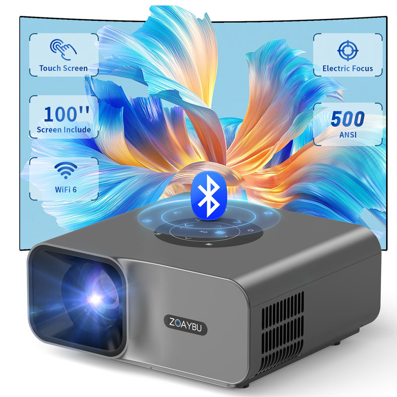 Vuygyu Projector With Wifi And Bluetooth Bluetooth Projector Space