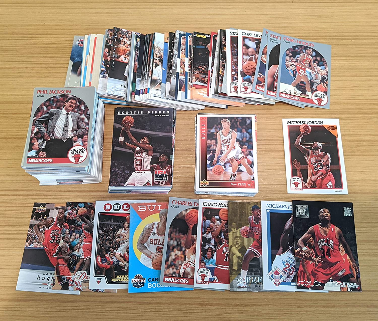 Topps, Upper Deck, Panini 500 Basketball Cards: Chicago Bulls Special ...
