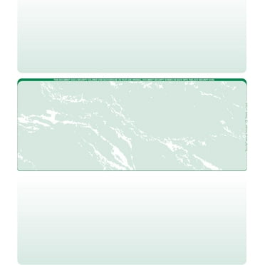 Computer Check Paper - Blank Personal Wallet Checks 3 on a Page ...