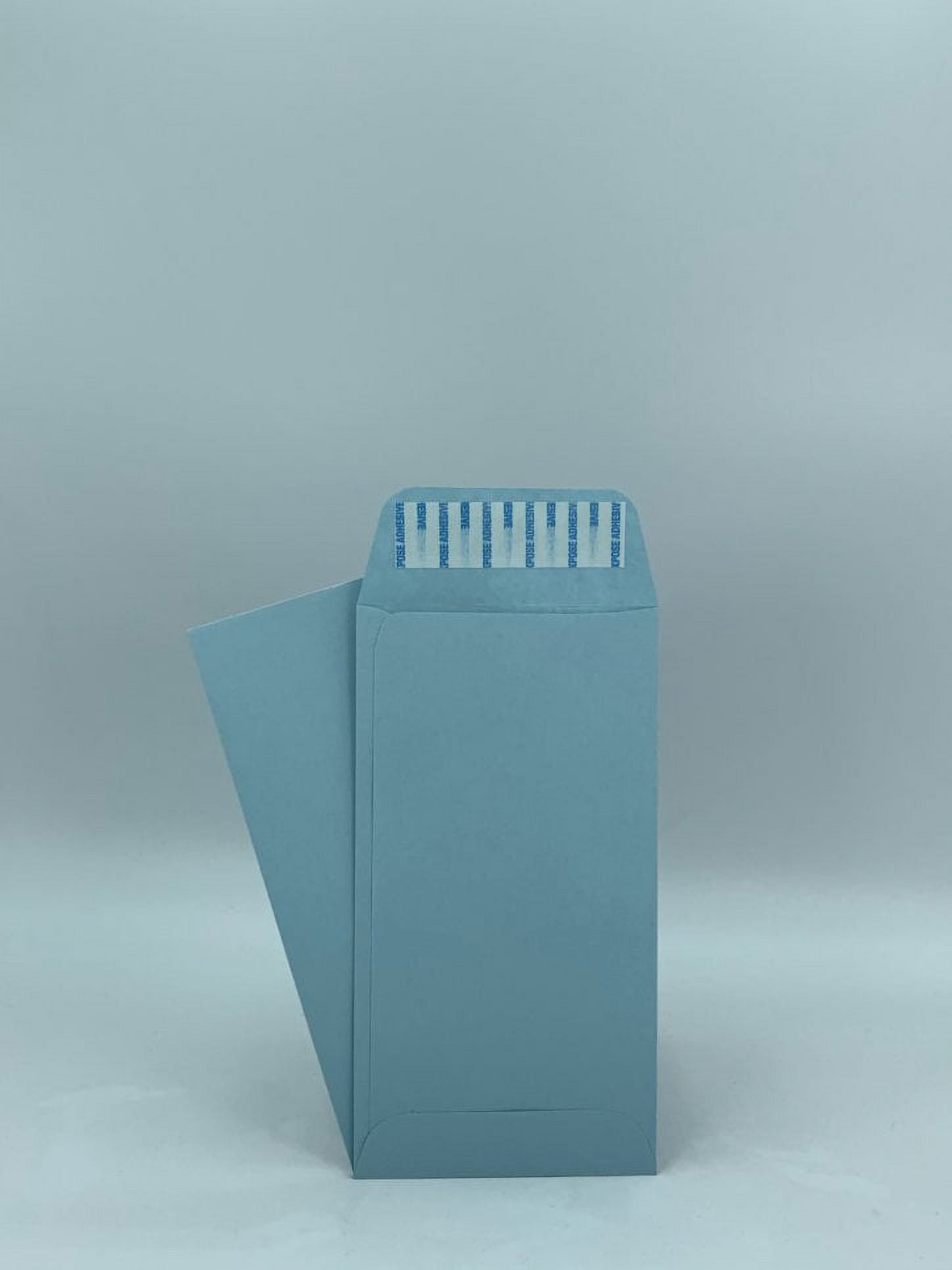 500 Cashier Depot #7 Coin/Cash/Small Parts Blue Envelopes, 3 1/2" X 6 1 ...