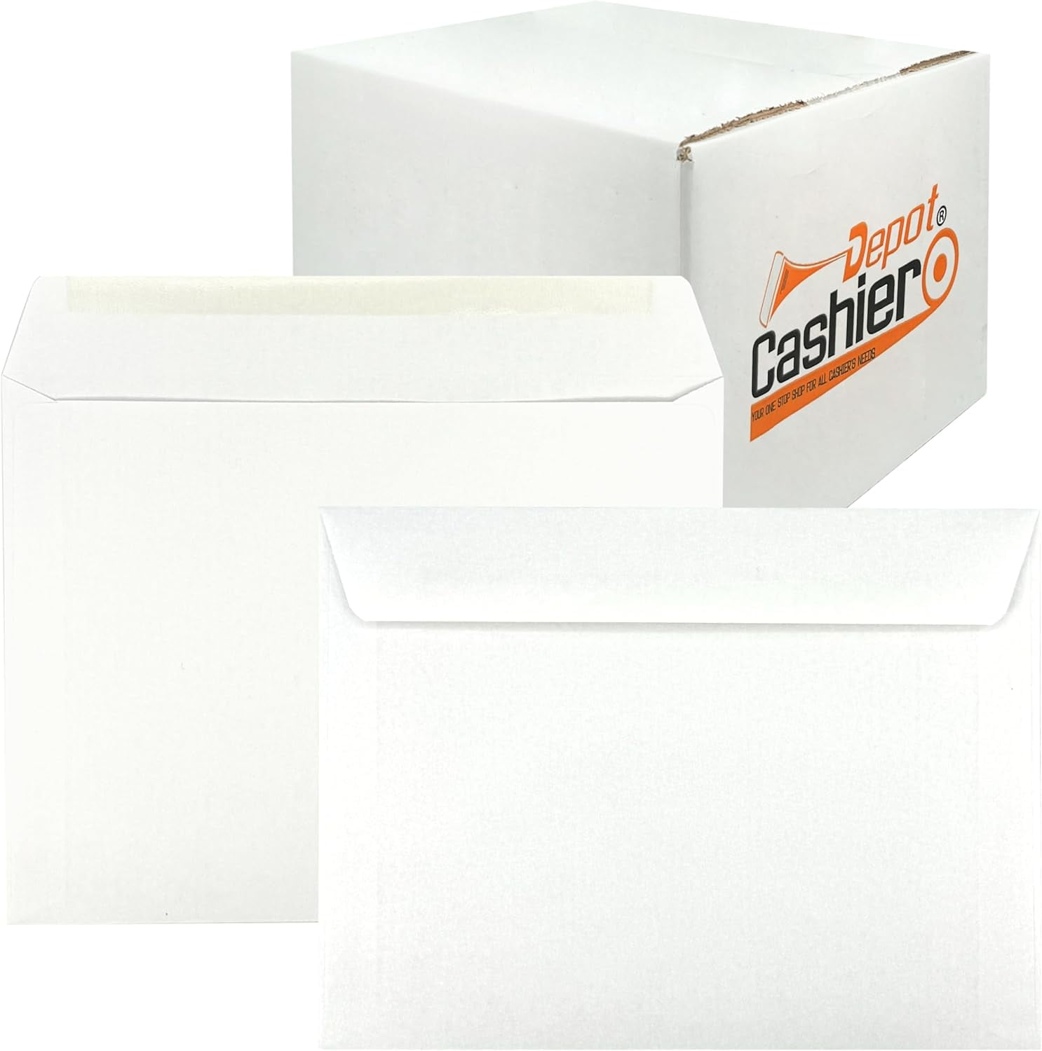 500 Cashier Depot 9" x 12" Booklet Envelopes (Open Side), Premium Heavy ...