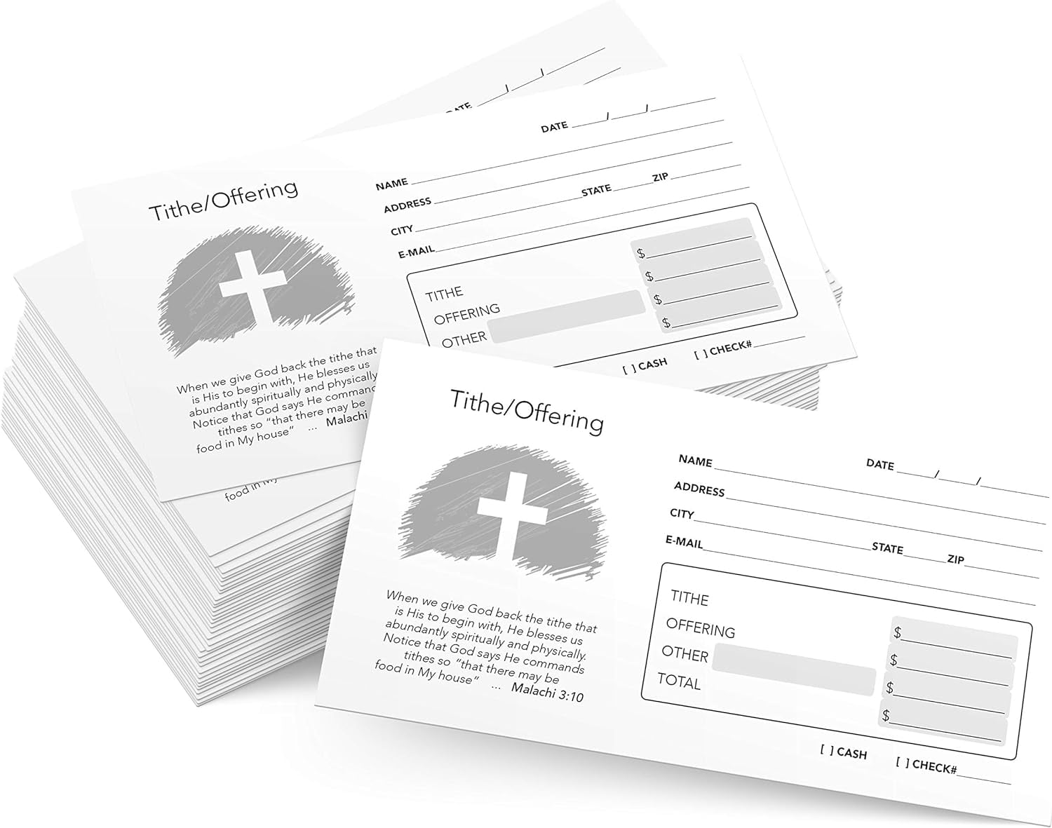500 Church Offering | Tithe Donation Envelopes - Walmart.com
