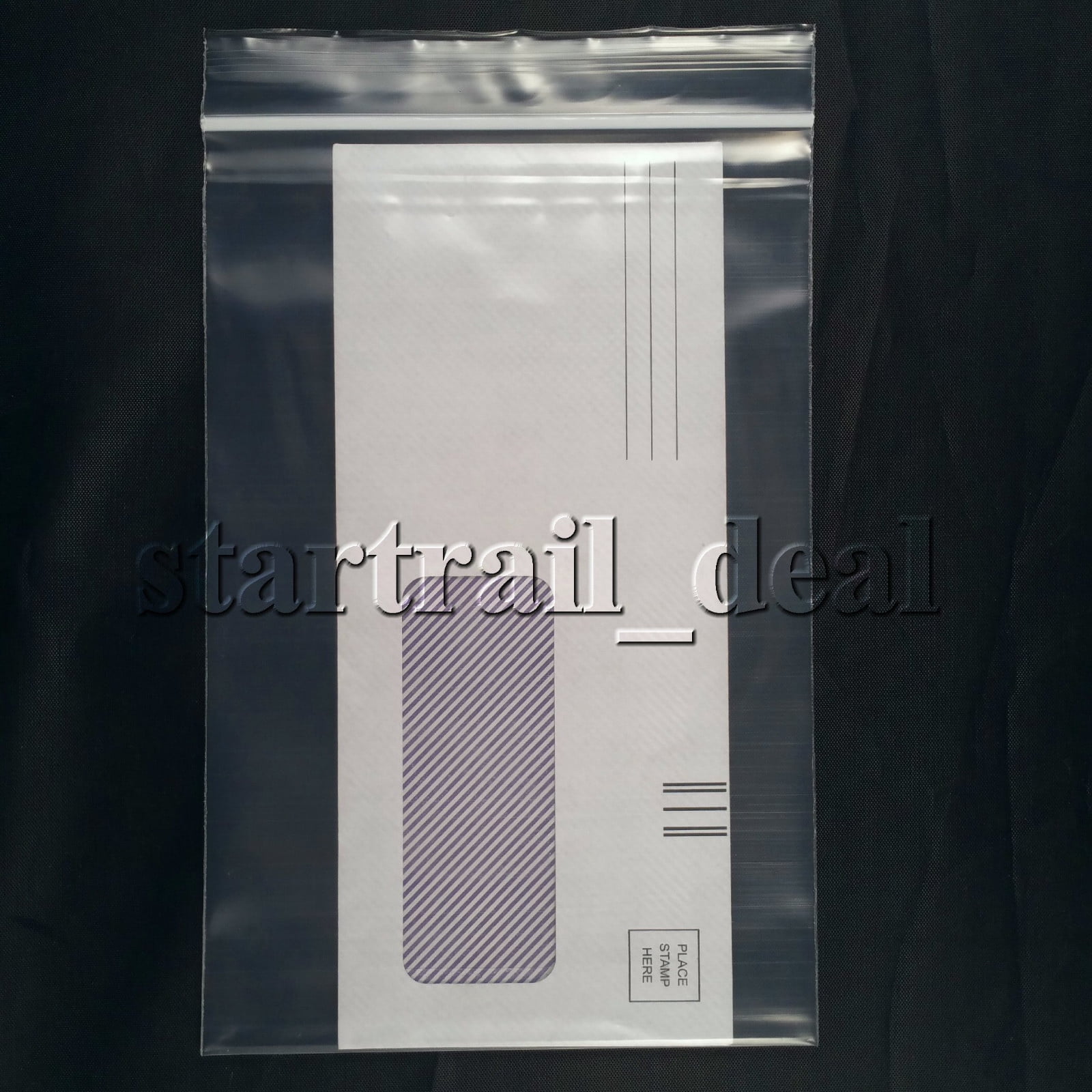 500 Clear 10 x 13" 2 Mil Reclosable Resealable Storage Zipper Poly ...