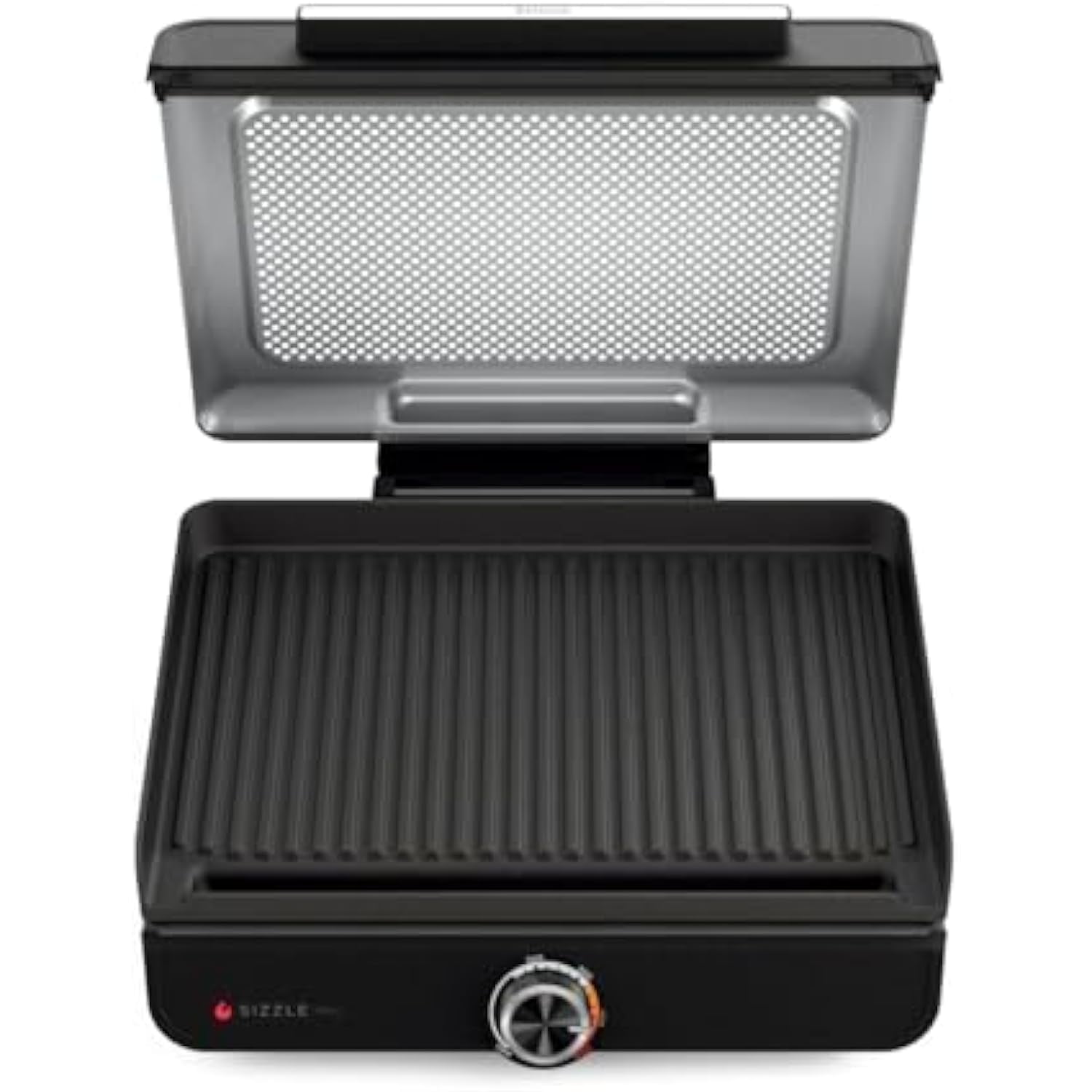 500°F Ninja Sizzle Indoor Grill with Nonstick Plate and Low-Smoke ...