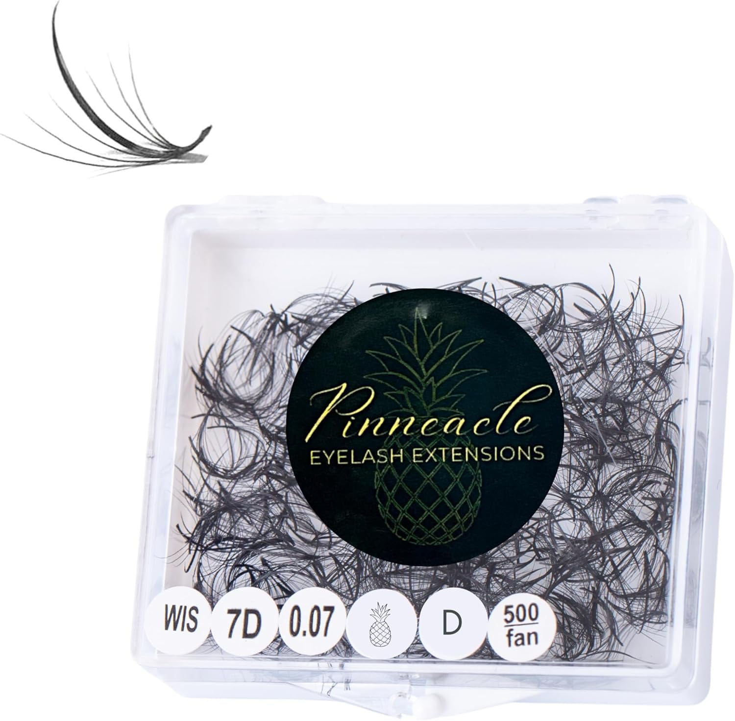 500 Fans | Wispy Promade Fans for Eyelash Extensions | Premade Spikes ...