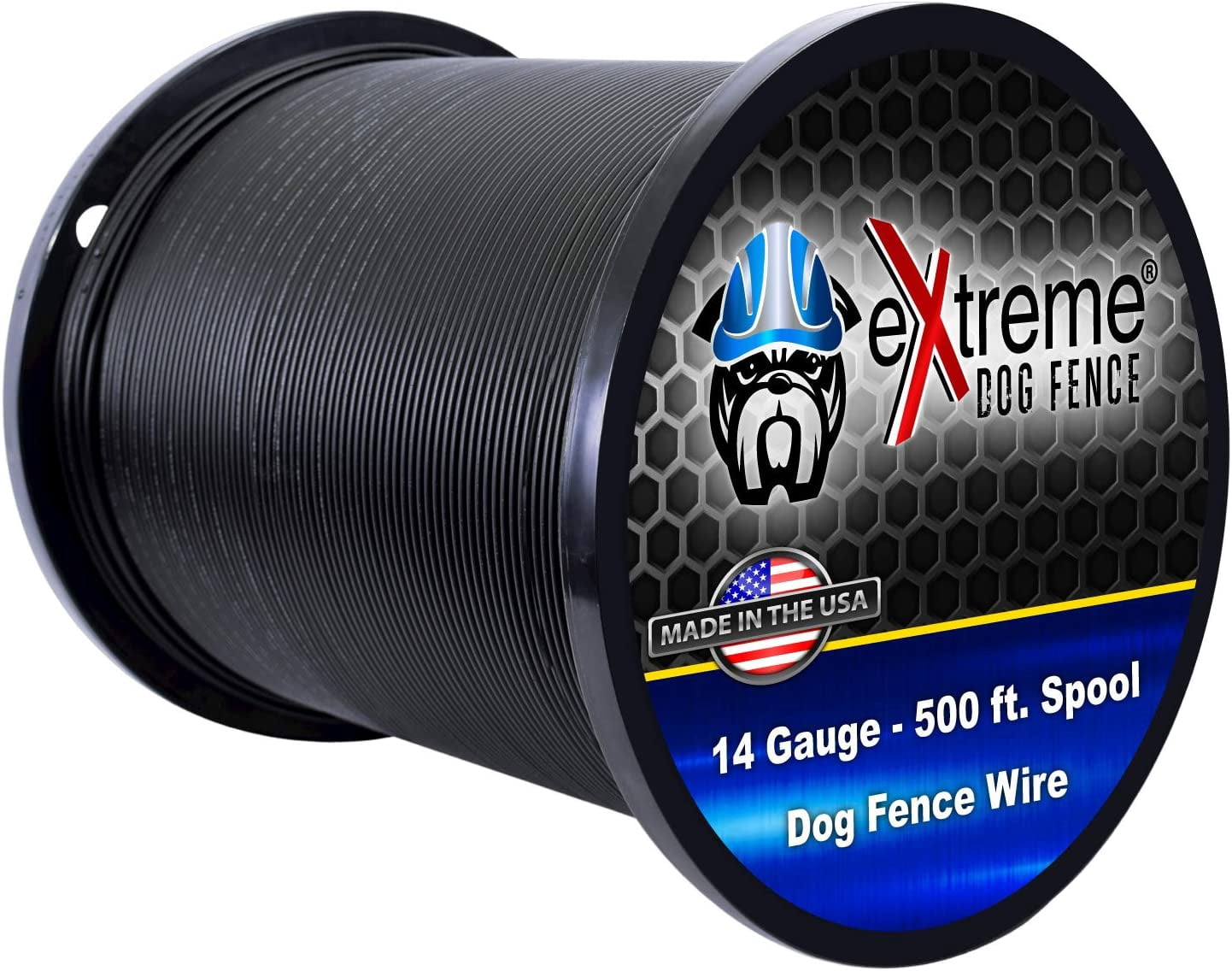 500 Feet of Extreme Dog Fence's Heavy Duty Polyethylene Coated 14 Gauge ...