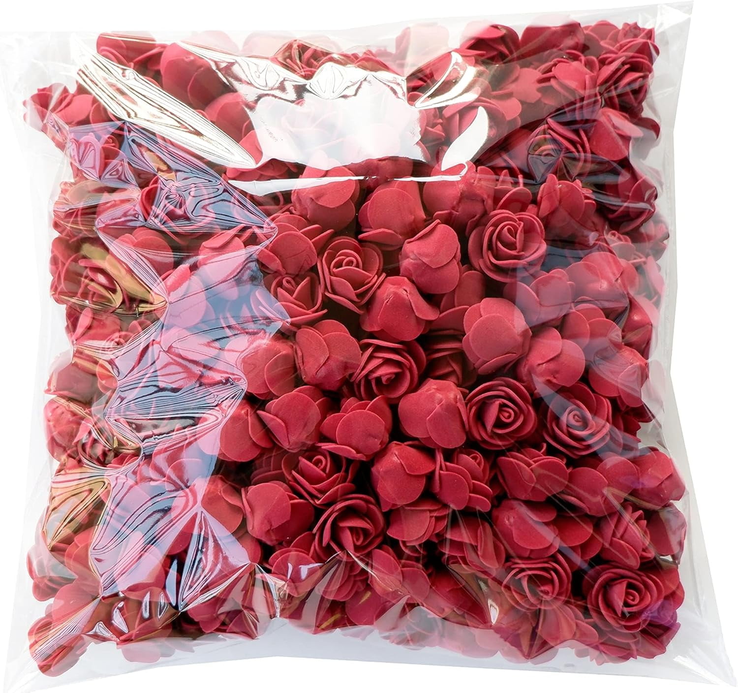 500 Foam Flowers Bulk, Artificial Flowers Foam Roses for Crafts, DIY ...