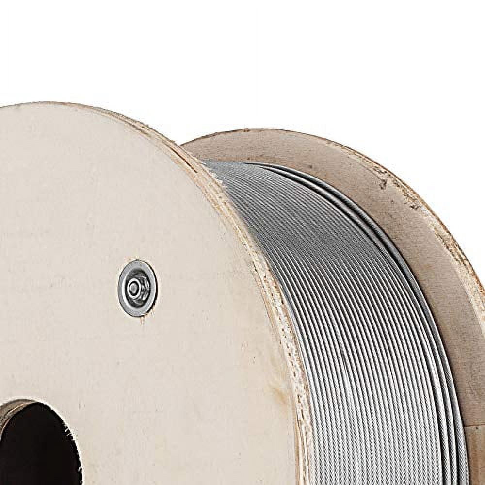 500 Ft Stainless Steel Cable Railing 1/8" 1x19 Wire Rope for Railing ...