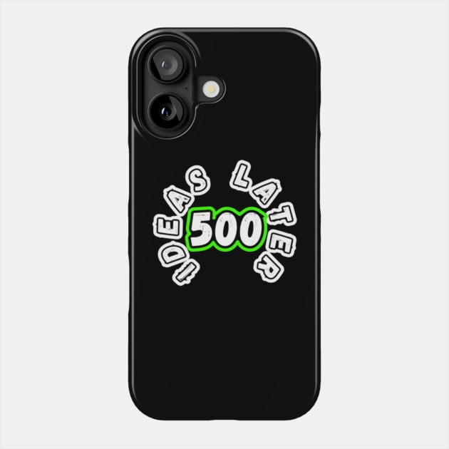 500 Ideas Later Pocket Edition Case Compatible Across iPhone 11,12,13 ...