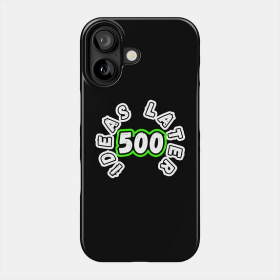 500 Ideas Later Pocket Edition Case Compatible Across iPhone 11,12,13 ...