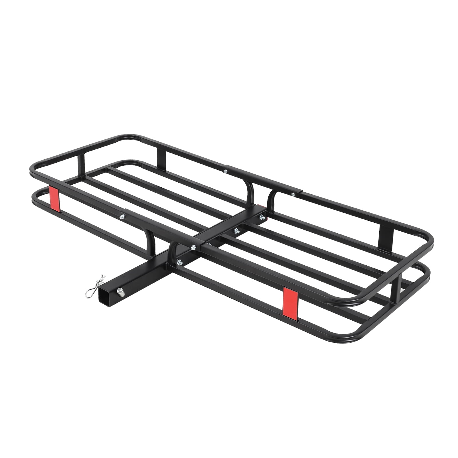 500 Lbs Heavy Duty Hitch Mount Cargo Carrier,53"x19"x6" Trailer Mount ...