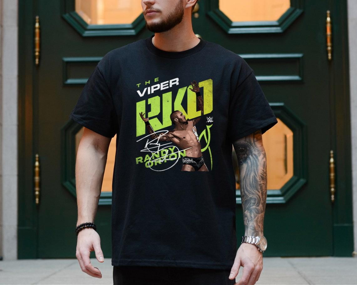 500 Level Black Randy Orton Pose T-Shirt Brand Gildan, Hot Trend, Gift ...
