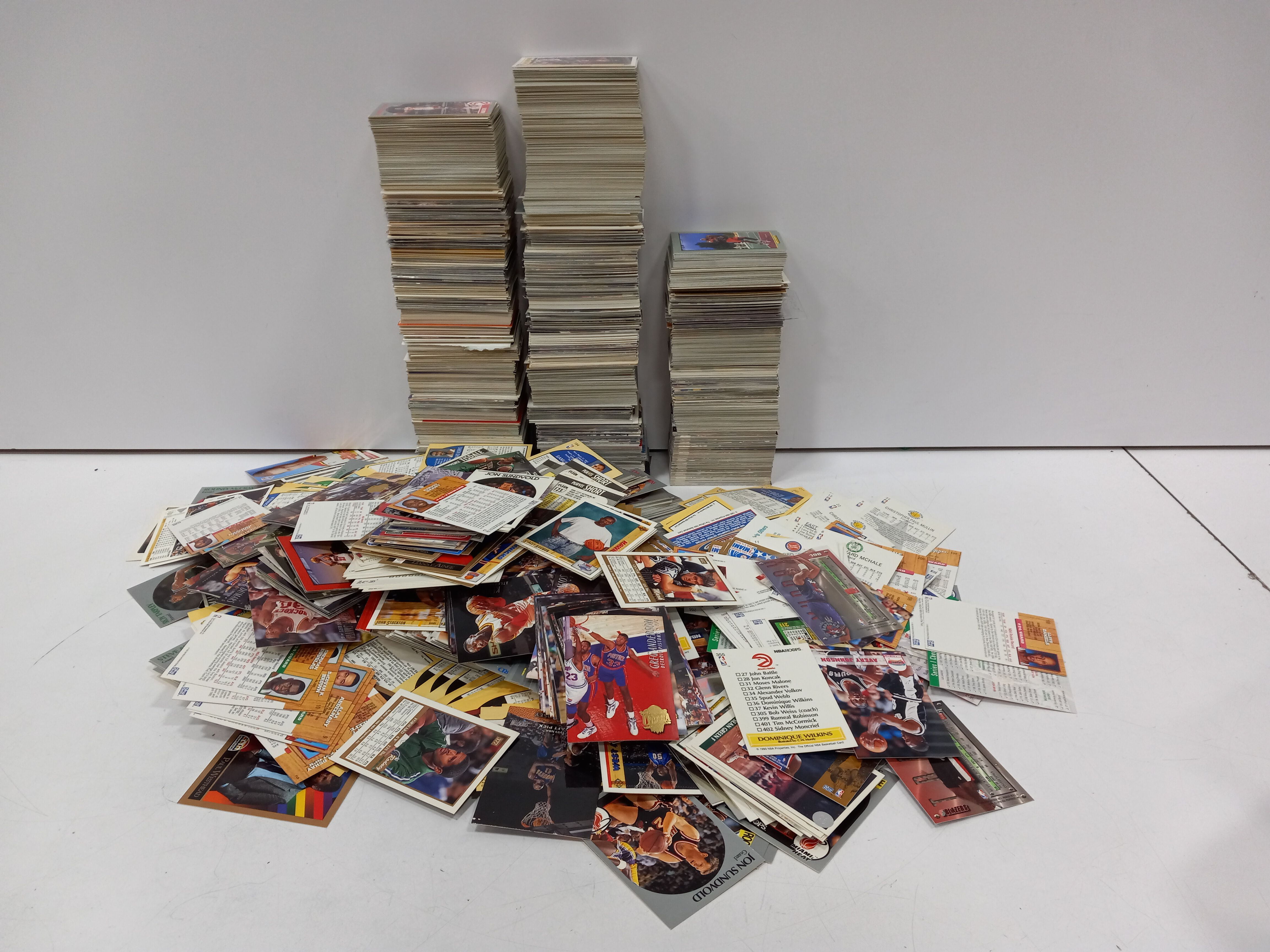Topps & Skybox NBA Basketball Trading Cards - 500 Sports Box Packs with ...
