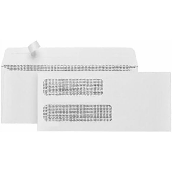 #10 Double Window Envelopes in #10 Envelopes - Walmart.com