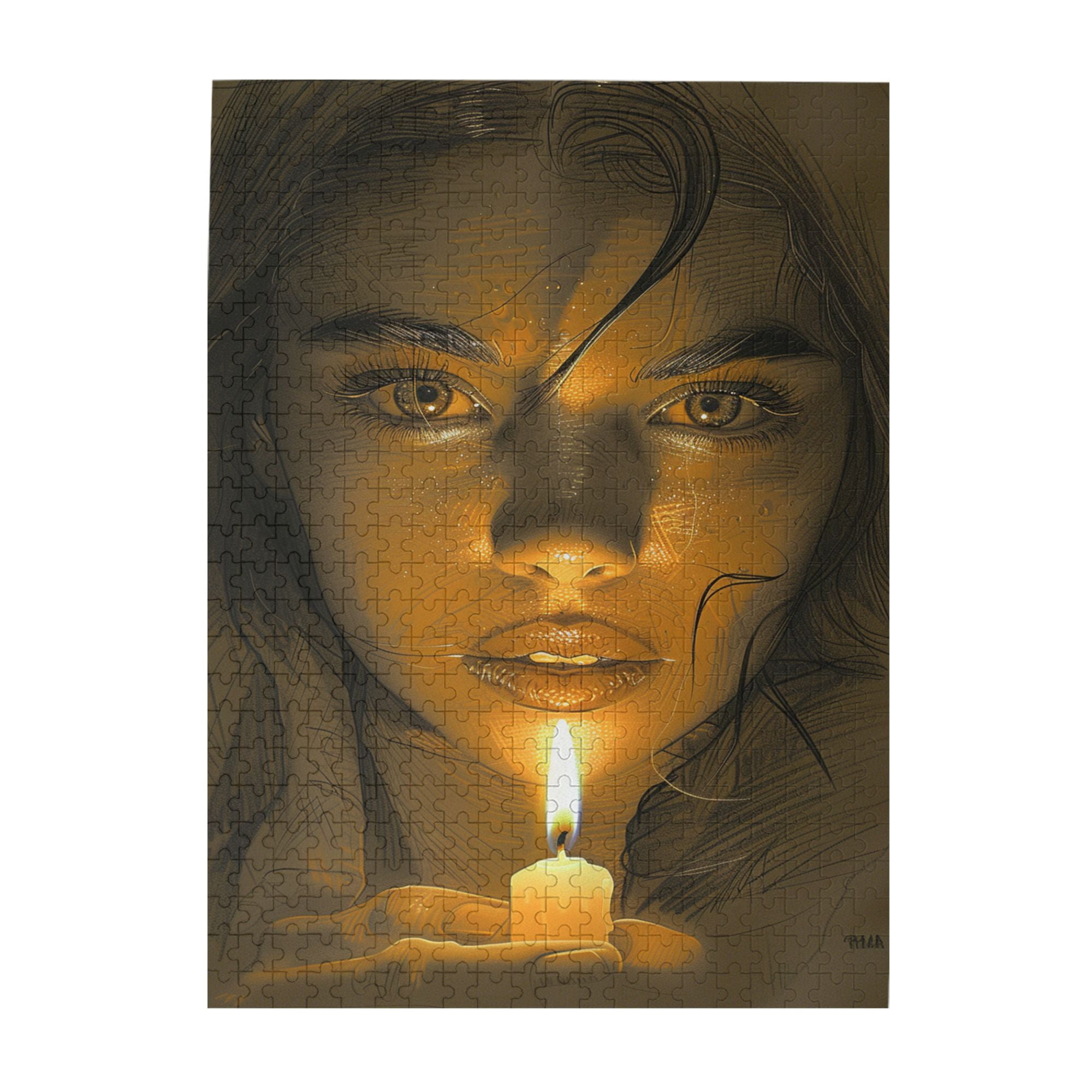 500 PCS 500 Piece Wooden Puzzles Women Who Hold Onto Hope,Unique And ...