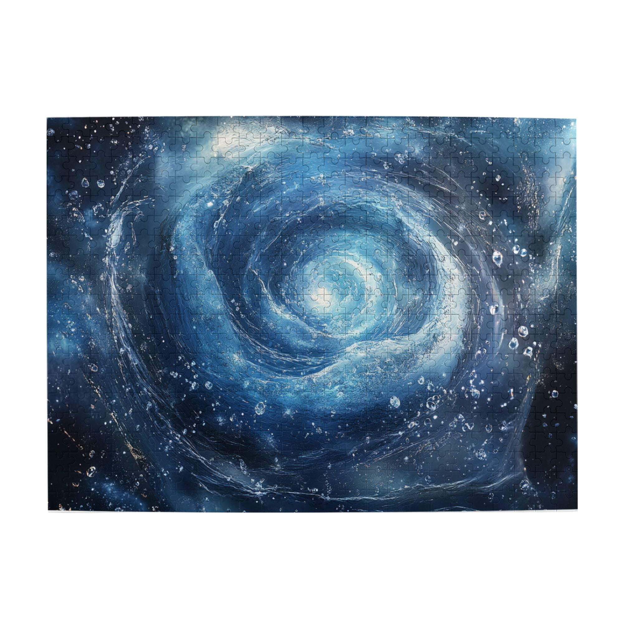 500 PCS Blue Vortex Puzzles For Adults 500 Pieces,Wonderful Imagination ...