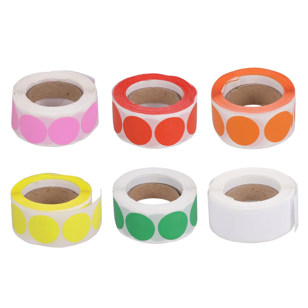 500 PCS Color Circle Stickers Festive Themed Activities Gift Decals ...