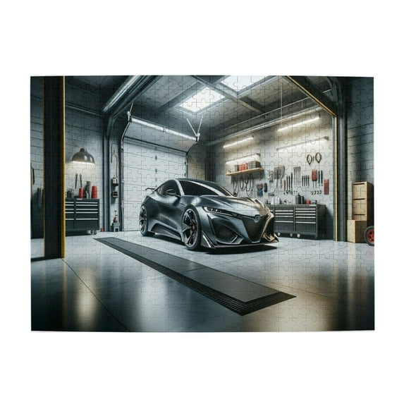 500 PCS Cool Sports Car 500 Pcs Modern Art Jigsaw Puzzles,Great For ...