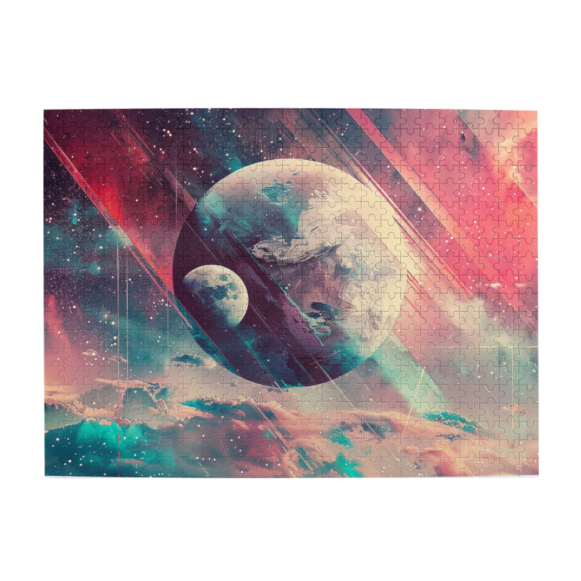 500 PCS Cosmic Planet jigsaw puzzles 500 pieces,Classic Cosmic Planet ...