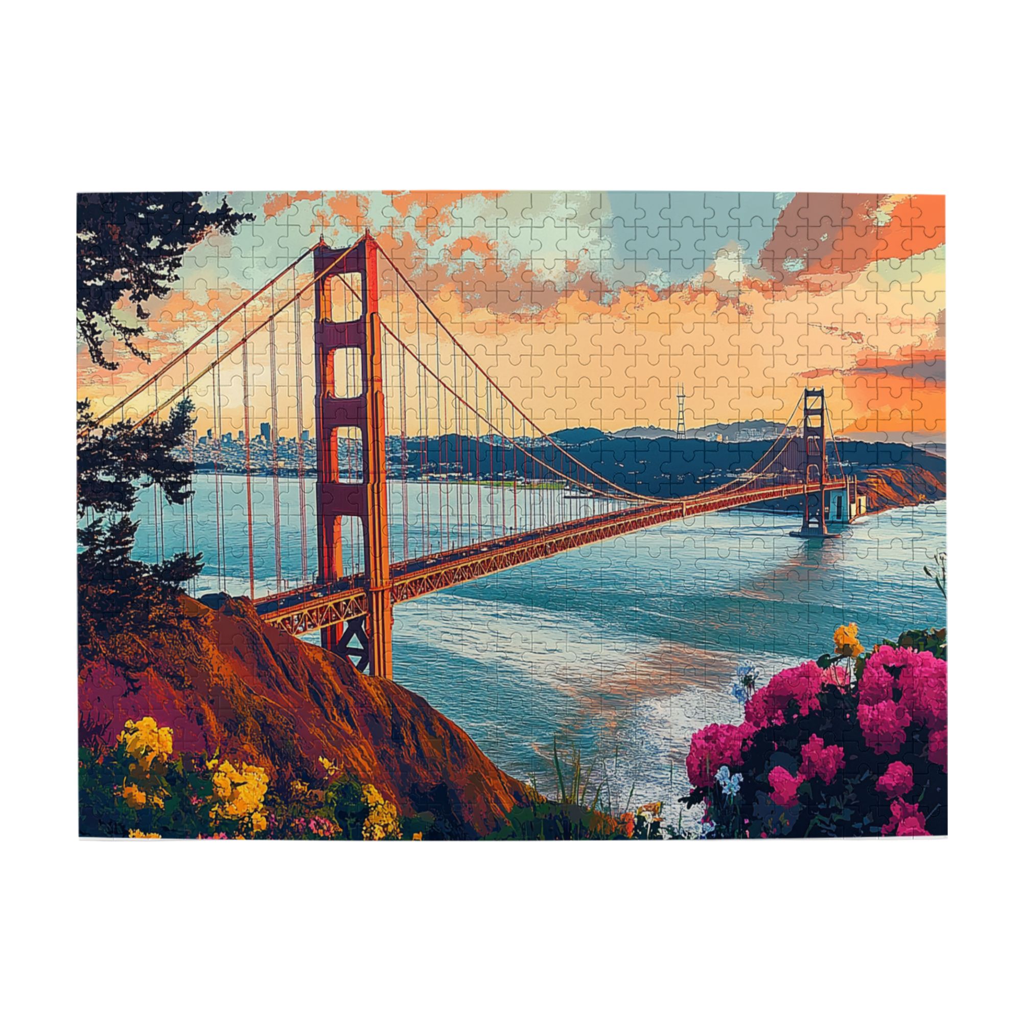 500 PCS Cross Sea Bridge puzzles for adults 500 pieces,Unique and ...