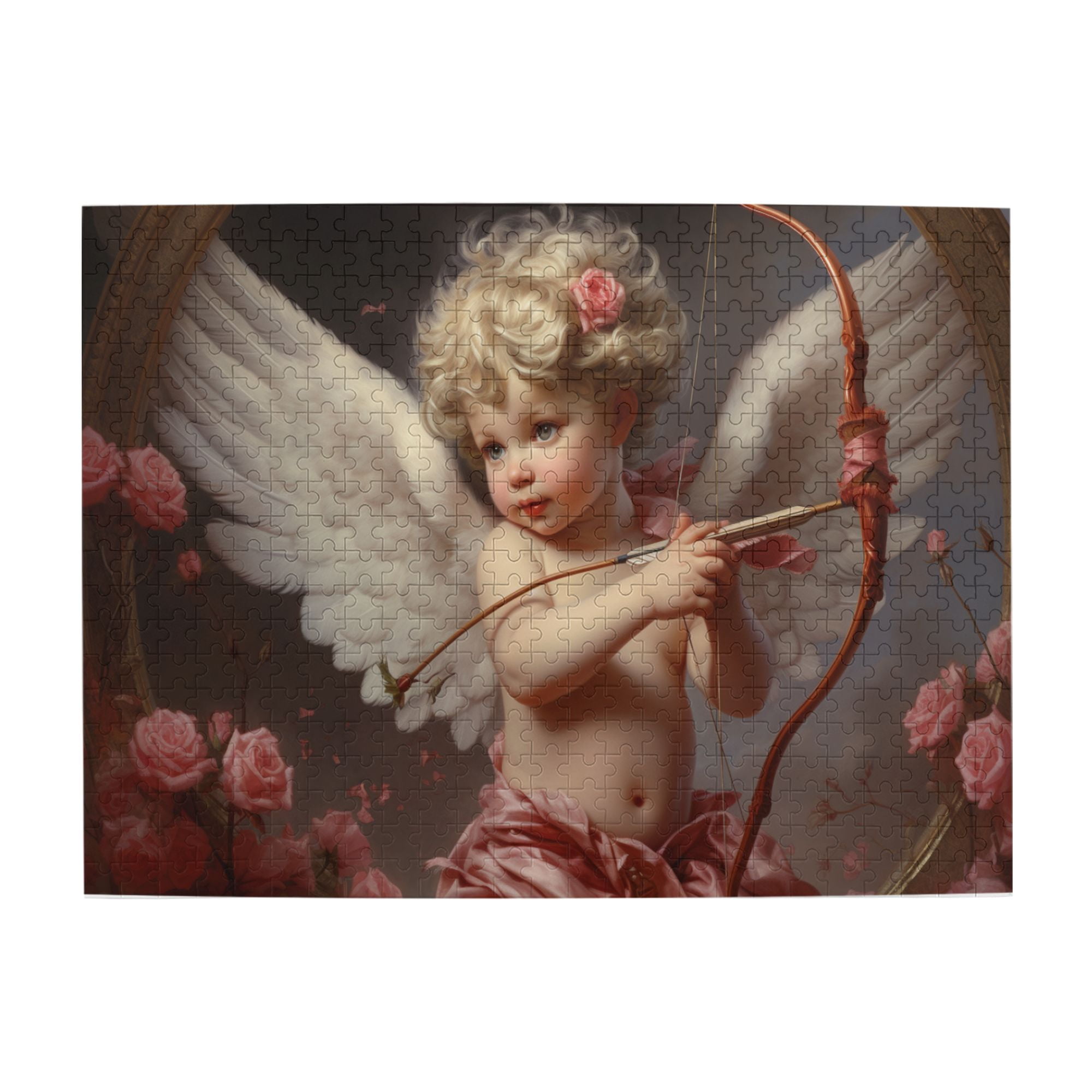 500 PCS Cute Cupid Puzzles For Adults 500 Pieces,Challenging Brain ...