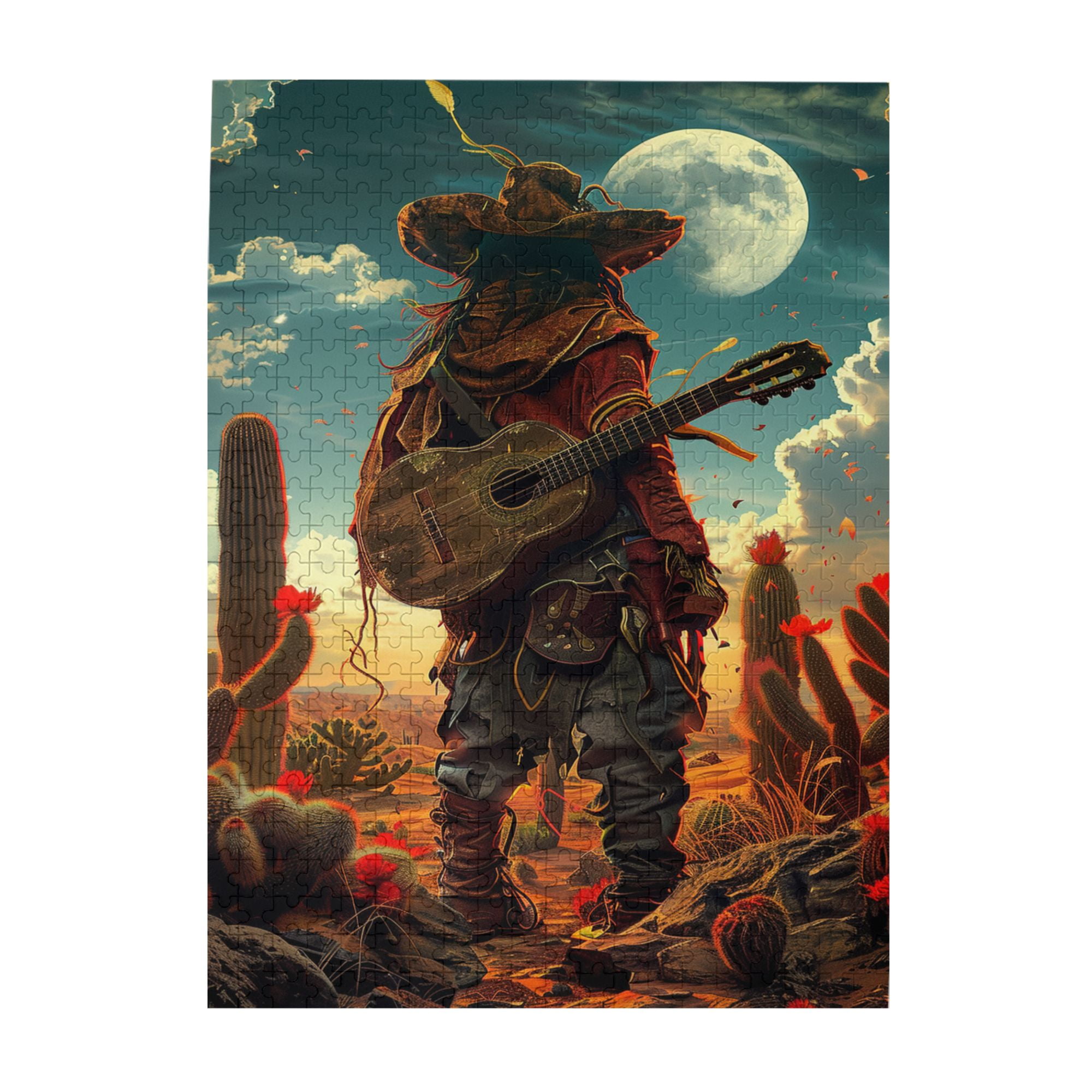 500 PCS Desert Wandering Singer - 500 Piece Whimsical Jigsaw Puzzle ...