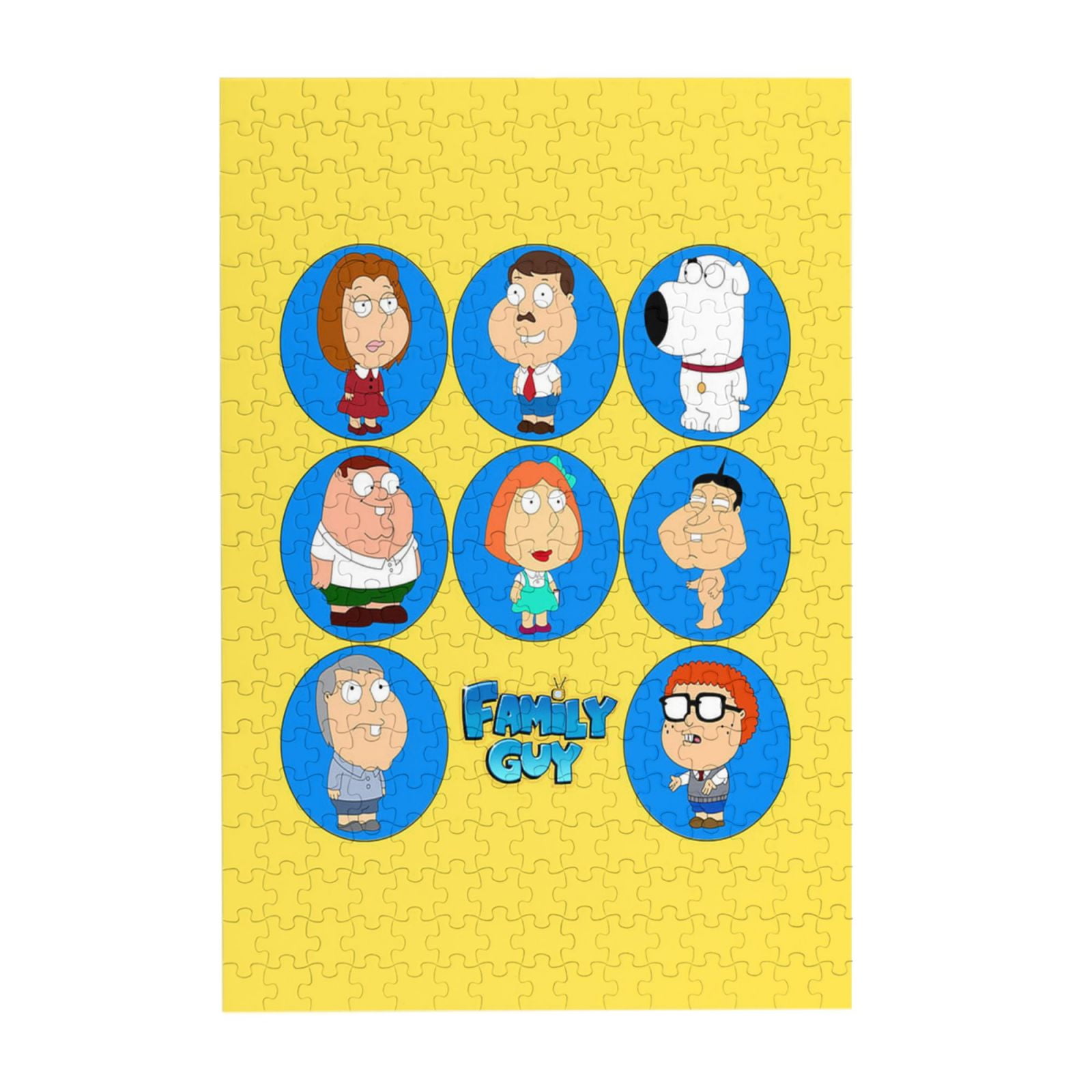 500 PCS Fam-ily Guy Jigsaw Puzzles Novelty Jigsaw Puzzle Cartoon ...