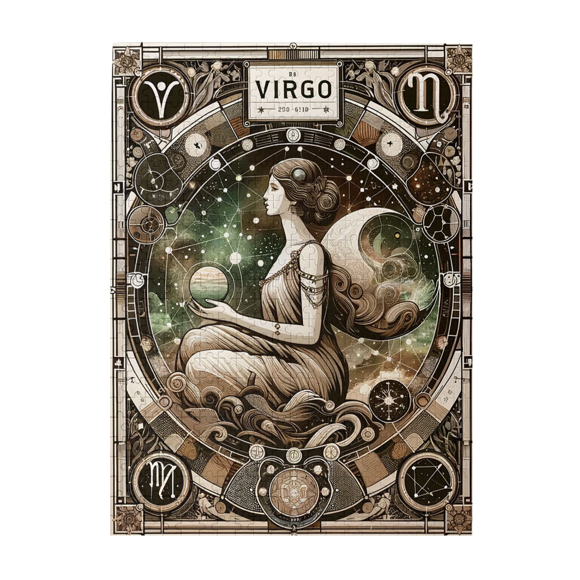 500 PCS Fantasy Virgo 500 Piece Constellation Puzzle,Challenging Brain ...