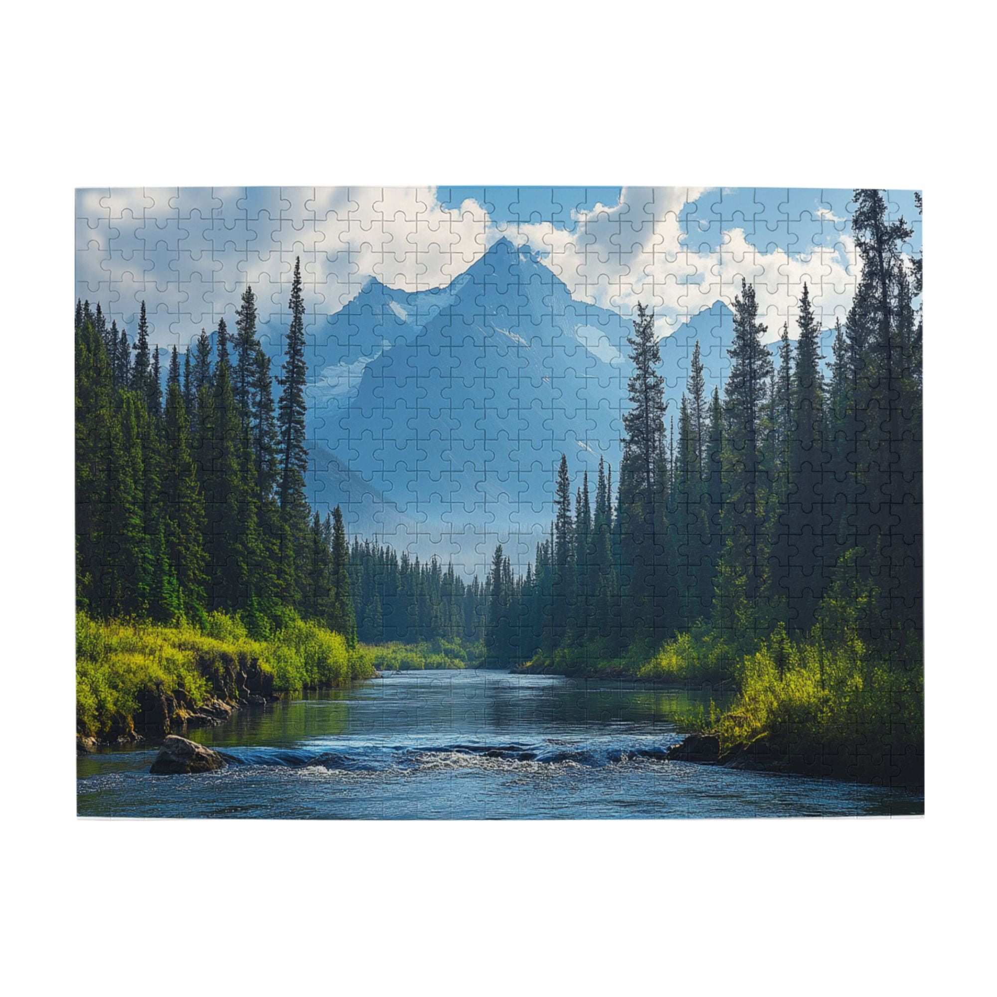 500 PCS Forests River Scenery Photography Puzzles For Adults 500 Pieces ...