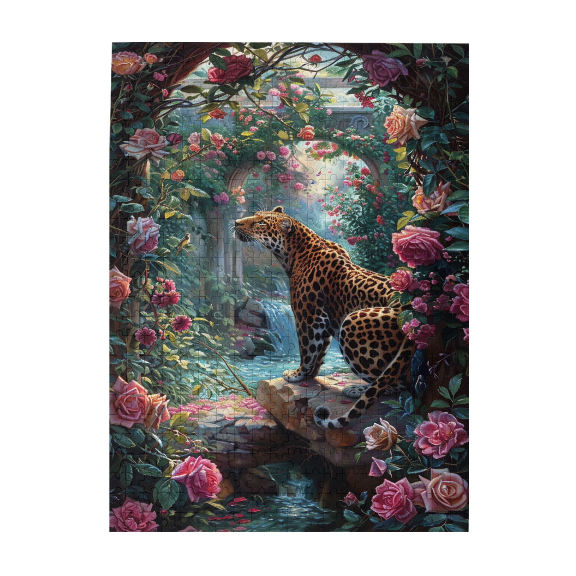 500 PCS Garden Tiger Wooden puzzles for adults 500 pieces,Stunningly ...