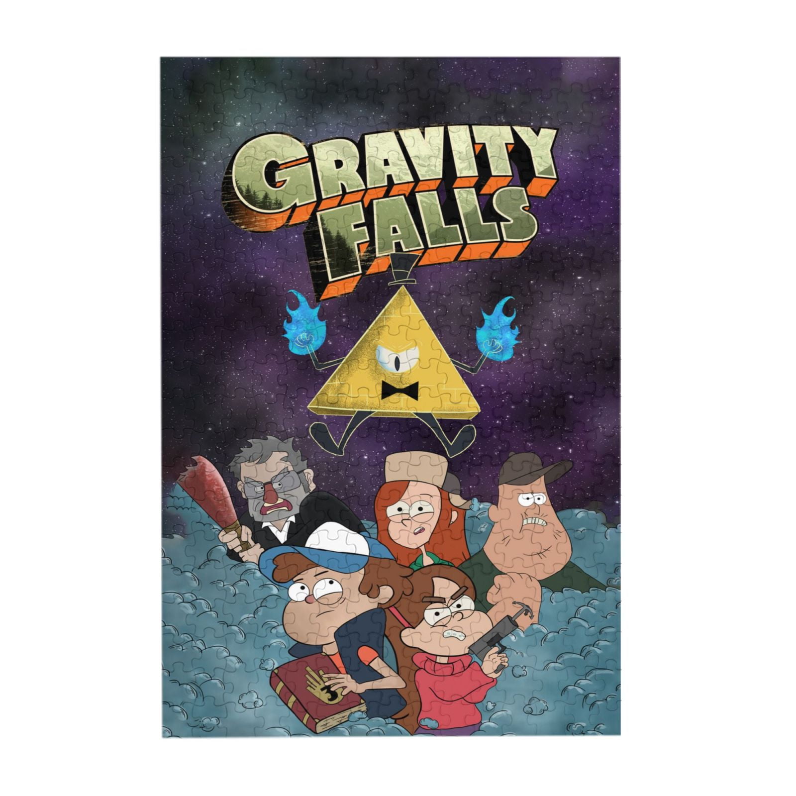 500 PCS Gravity Fall Jigsaw Puzzles Cartoon Anime Picture Puzzle ...