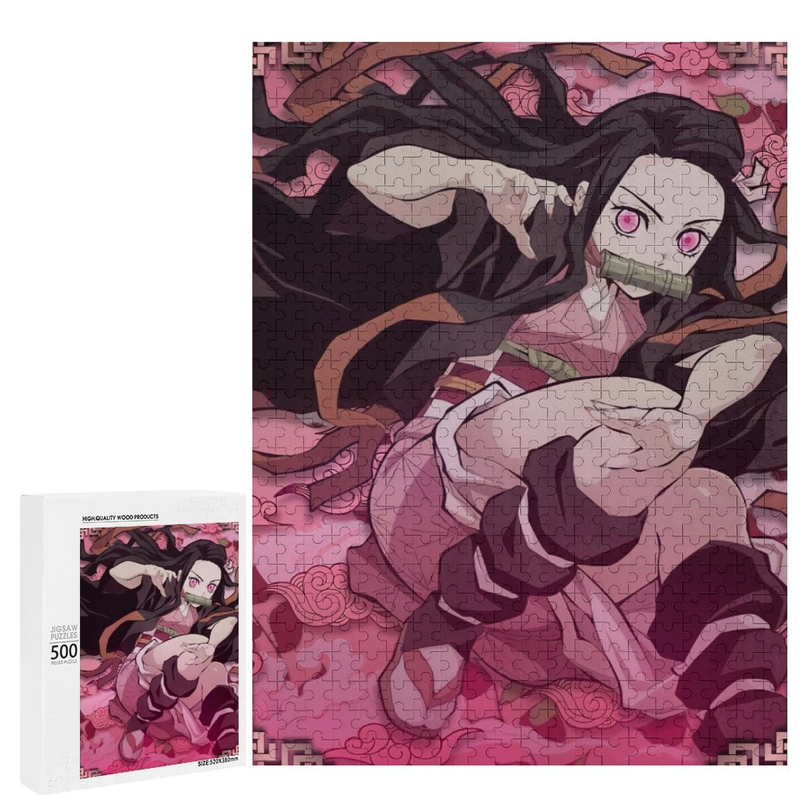 500 PCS Jigsaw Puzzle - Demon Slayer Nezuko Kamado Puzzle Enthusiasts ...