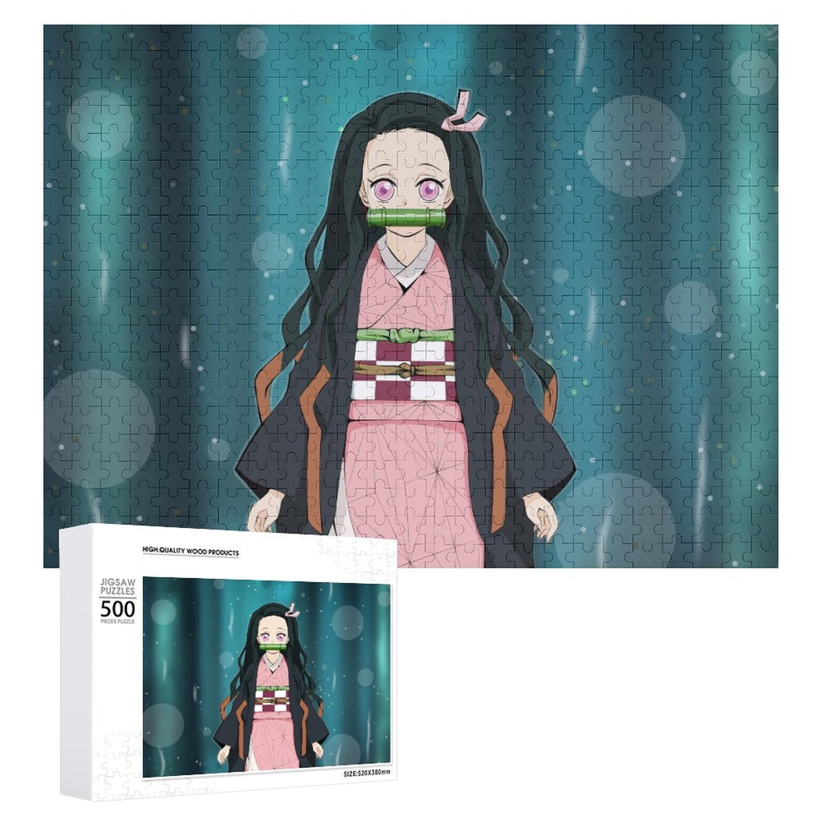 500 PCS Jigsaw Puzzle - Demon Slayer Nezuko Puzzle Enthusiasts ...