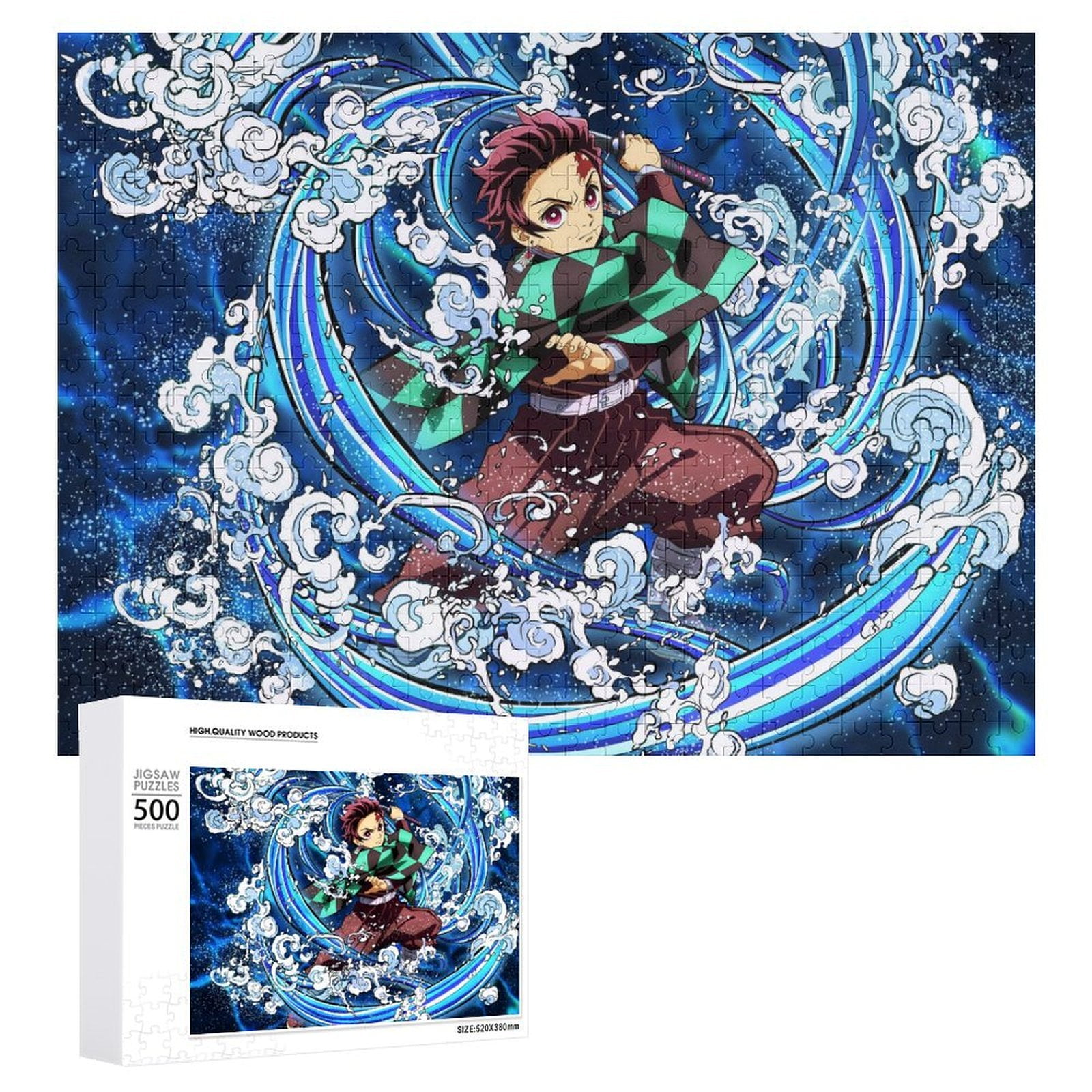 500 PCS Jigsaw Puzzle - Demon Slayer Puzzle Enthusiasts - Walmart.com